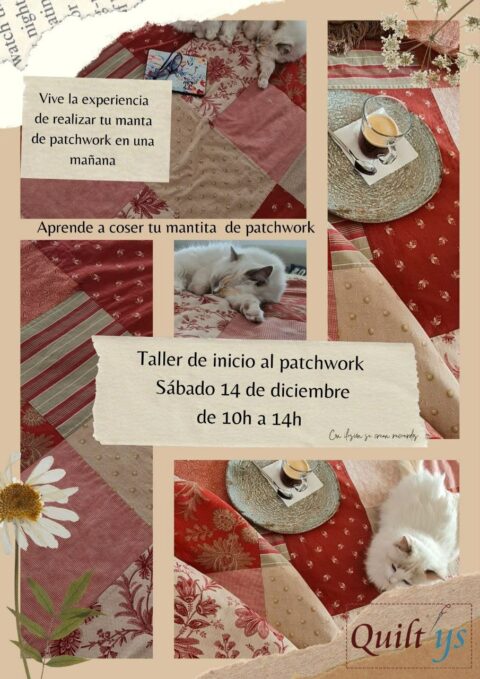 Taller de inicio al patchwork | Quilt'ys